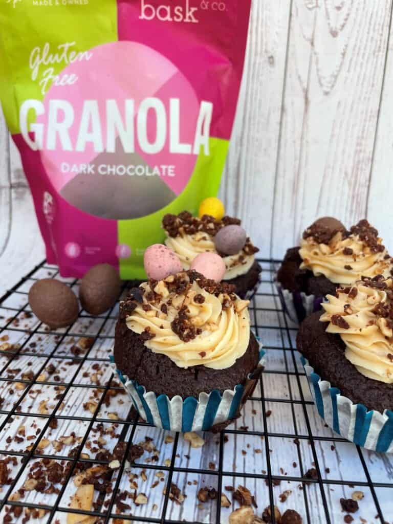 Gluten Free Chocolate Cupcakes With Caramel Filling